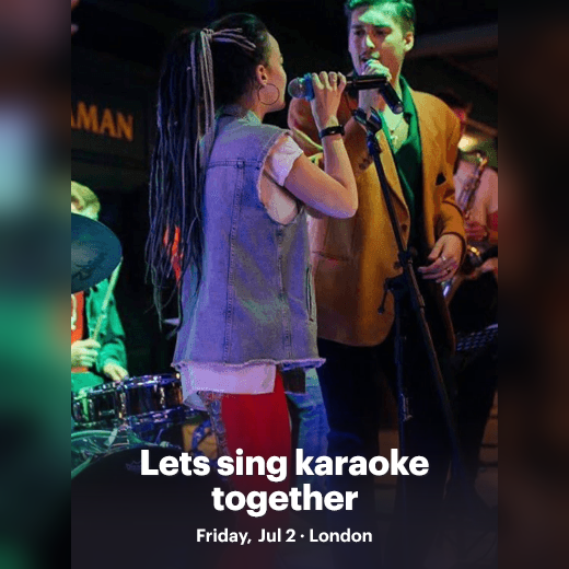 Lets sing karaoke together