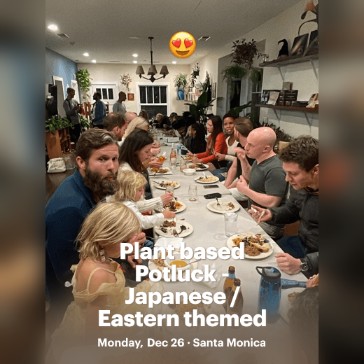 Plant based Potluck - Japanese / Eastern themed, City of Santa Monica ...